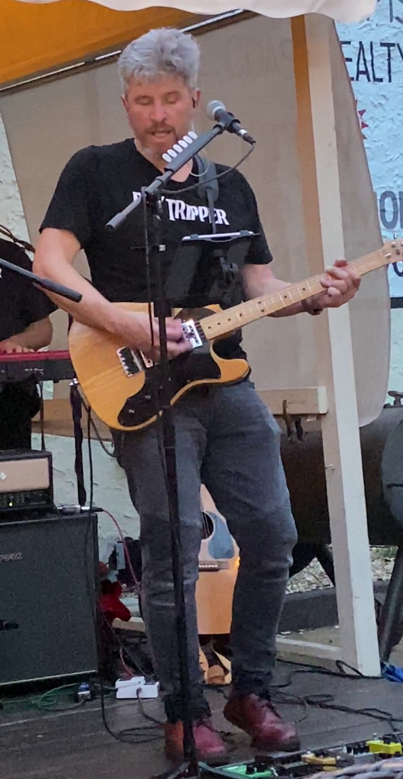 Playing the music of the Beatles…..