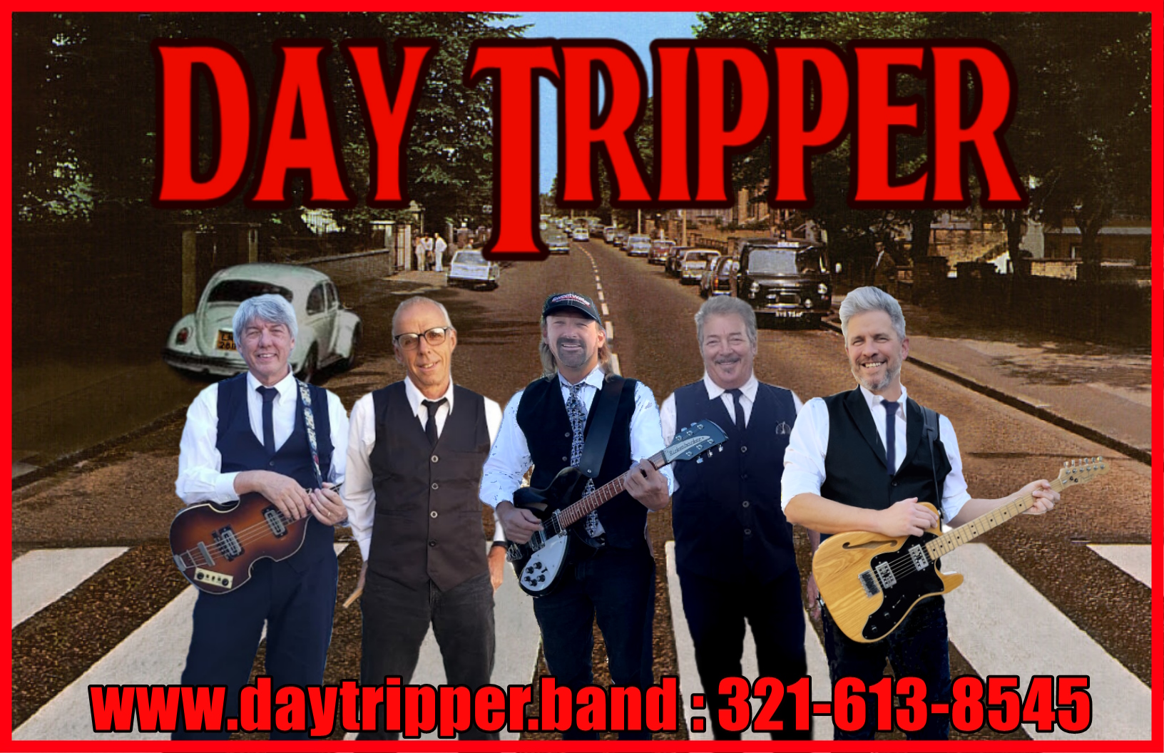 Playing the music of the Beatles…..